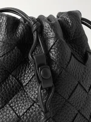 Bottega Veneta Intrecciato Full-grain Leather Pouch