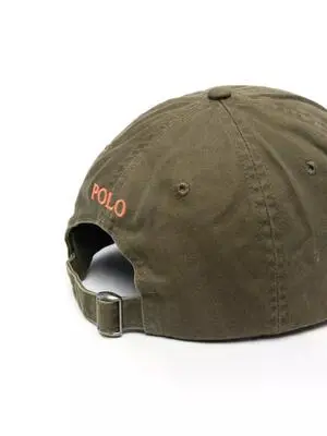 Polo Ralph Lauren Embroidered Logo Cotton Cap - Green