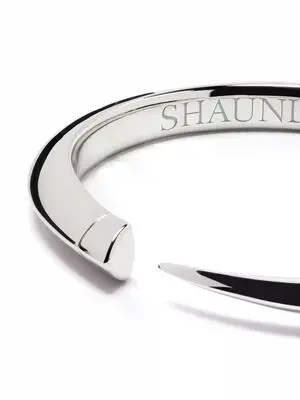 SHAUN LEANE Tusk Open Bangle - Silver