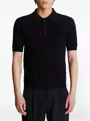 Balmain Knitted Polo Shirt