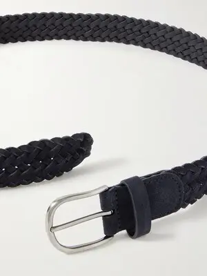 Anderson's Woven Suede Belt