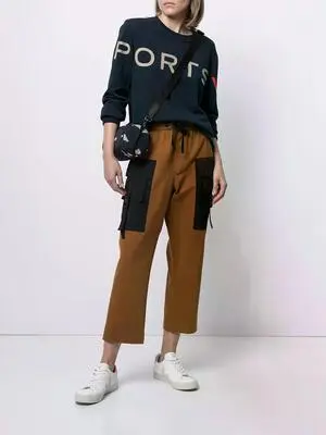 PORTS V Logo-print Cotton Sweatshirt
