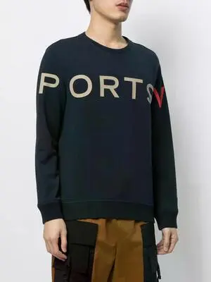 PORTS V Logo-print Cotton Sweatshirt