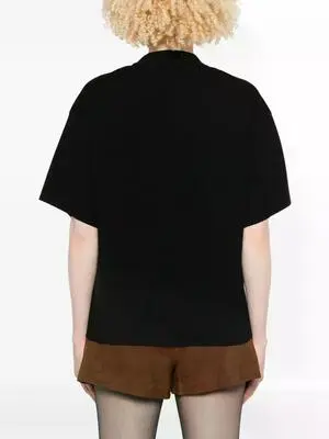 Max Mara Mock-neck T-shirt