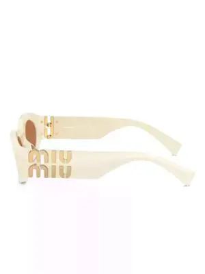 Miu Miu Logo-lettering Sunglasses