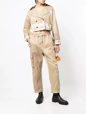 PORTS V Drawstring Cargo Trousers