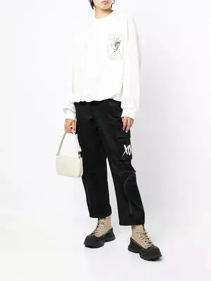 PORTS V Drawstring Cargo Trousers