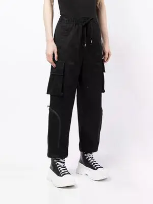 PORTS V Drawstring Cargo Trousers