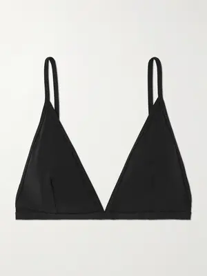 TOTÊME Triangle Bikini Top - Black