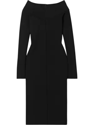 Stella McCartney Off-the-shoulder Knitted Dress