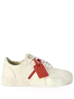 Off-White Low Vulcanized Canvas Sneakers - Neutrals