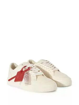 Off-White Low Vulcanized Canvas Sneakers - Neutrals