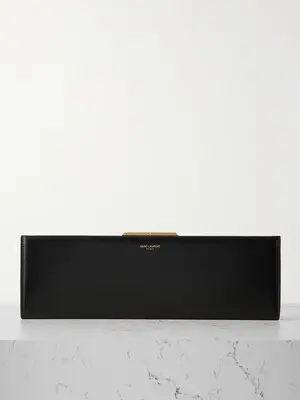 Saint Laurent Midnight Leather Clutch