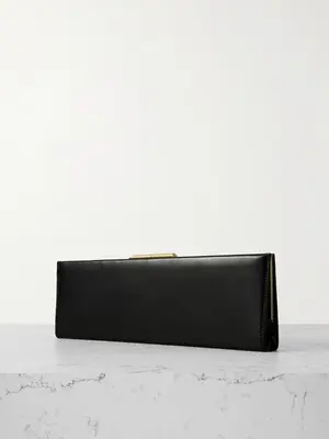 Saint Laurent Midnight Leather Clutch