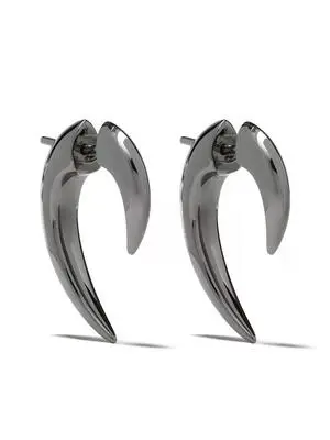 SHAUN LEANE Talon Earrings - Silver