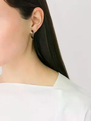 SHAUN LEANE Talon Earrings - Silver