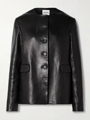 Khaite Jameson Leather Jacket