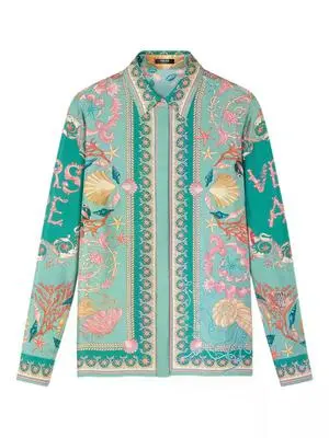 Versace Jeans Couture Long Sleeve Shirts For Women