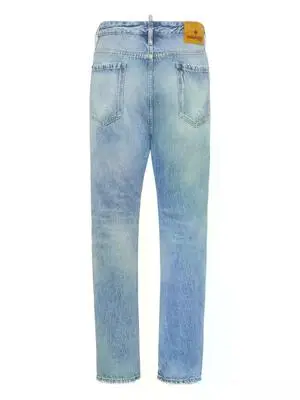 Dsquared2 Logo-patch Jeans - Blue