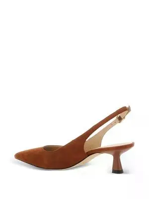 STUART WEITZMAN 50mm Pointed-toe Slingback Pumps