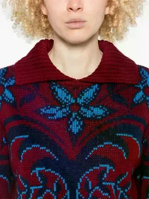 Etro Patterned Sweater - Red