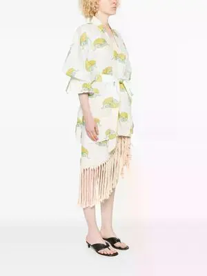 MAISON LA PLAGE Printed Maria Louis Jacket
