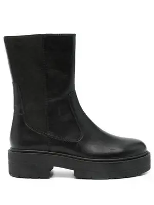 Geox 40mm Leather Chelsea Ankle Boots
