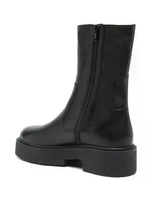 Geox 40mm Leather Chelsea Ankle Boots