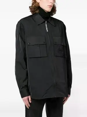 Balmain Zip-fastening Utility Shirt