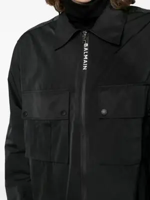 Balmain Zip-fastening Utility Shirt