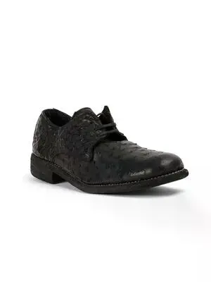 Guidi Textured Derby Shoes