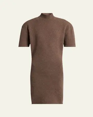 Jacquemus The Castagna Knit Dress - Brown