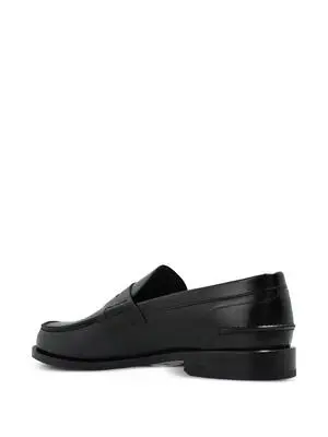 Brioni Penny-slot Leather Loafers