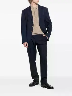 Brioni Penny-slot Leather Loafers