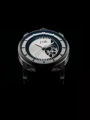 FOB PARIS 43mm Round Face Automatic Strap Watch