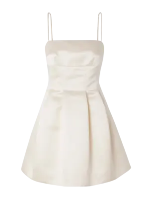 Ivory Satin Cocktail Dresses