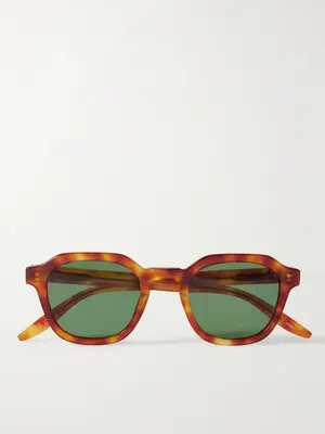 Barton Perreira Tucker D-frame Sunglasses - Tortoiseshell