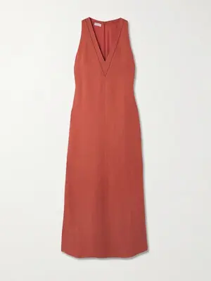 Brunello Cucinelli V Neck Day Dresses