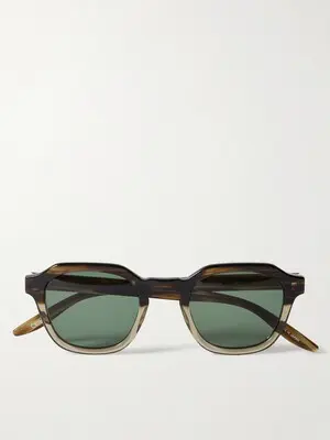 Barton Perreira Tucker D-frame Sunglasses - Brown