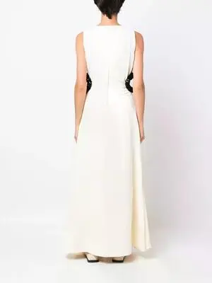 JIL SANDER Sequin-embellished A-line Gown