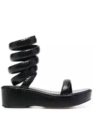 Cult Gaia Gabi Spiral Strap Sandals