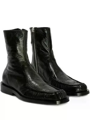Jil Sander Square Toe Boots For Men