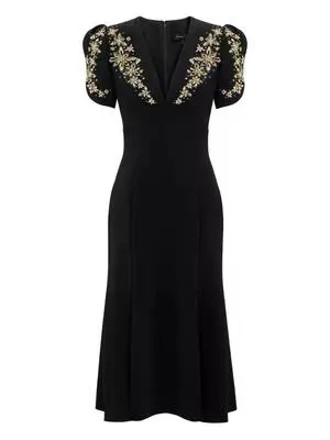 Jenny Packham Rose Bud Dress - Black