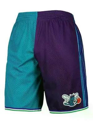 Mitchell & Ness Nba Charlotte Hornets 1999 Split Swingman Shorts - Green