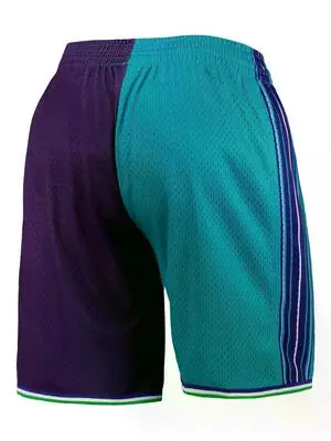 Mitchell & Ness Nba Charlotte Hornets 1999 Split Swingman Shorts - Green