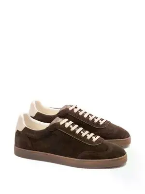 Brunello Cucinelli Suede Low-top Sneakers