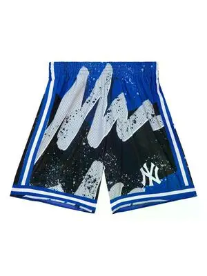 Mitchell & Ness Mlb Ny Yankees Hyper Hoops Shorts - Black