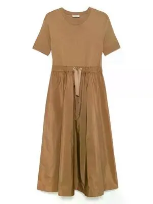 Herno Drawstring-waist Midi Dress