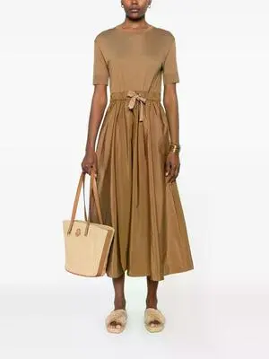 Herno Drawstring-waist Midi Dress