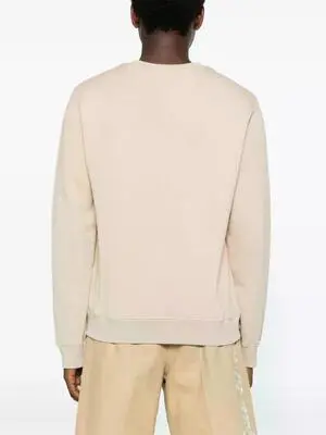 A.p.c. Embroidered Cotton Sweatshirt - Neutrals